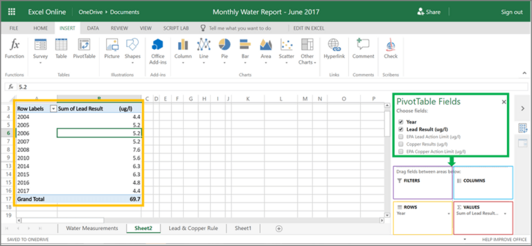 Pivot Table Fields IT Support Company NETCONFIG pivot-table-fields-it-support-company-netconfig